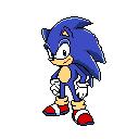SONIC THE HEGHEHOG REALISTIC VERSION - Pixel Art | generated with AI by ...