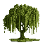 willow tree - Pixel Art | generated with AI and edited by sandacz